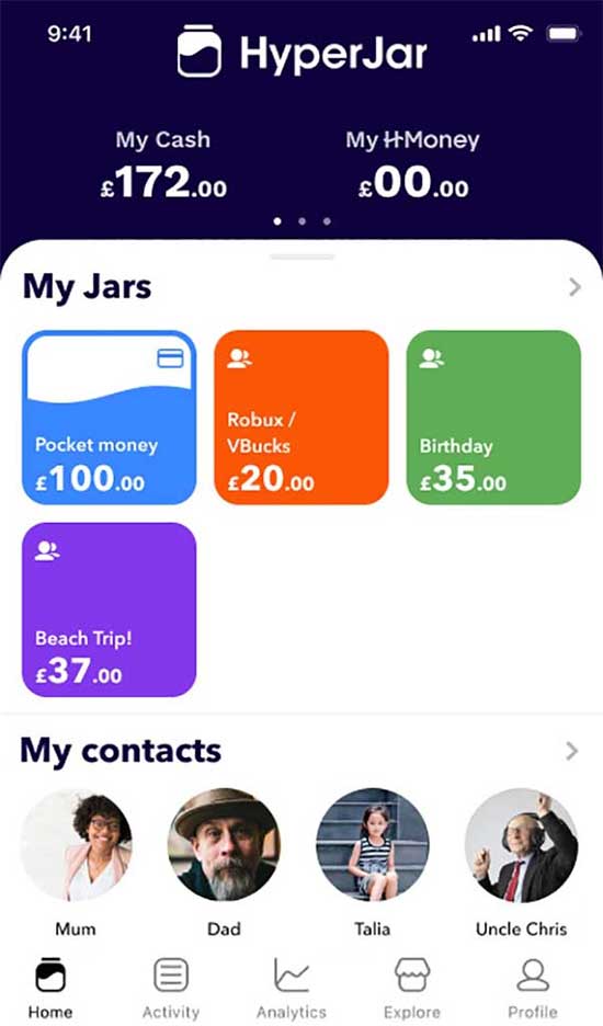 HyperJar money app for kids review: what you need to know
